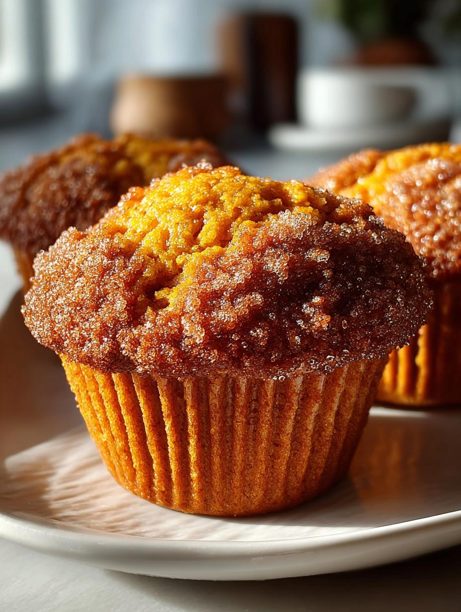 Bakery Style Pumpkin Muffins with Brown Sugar Crumble - Recipes Optimal